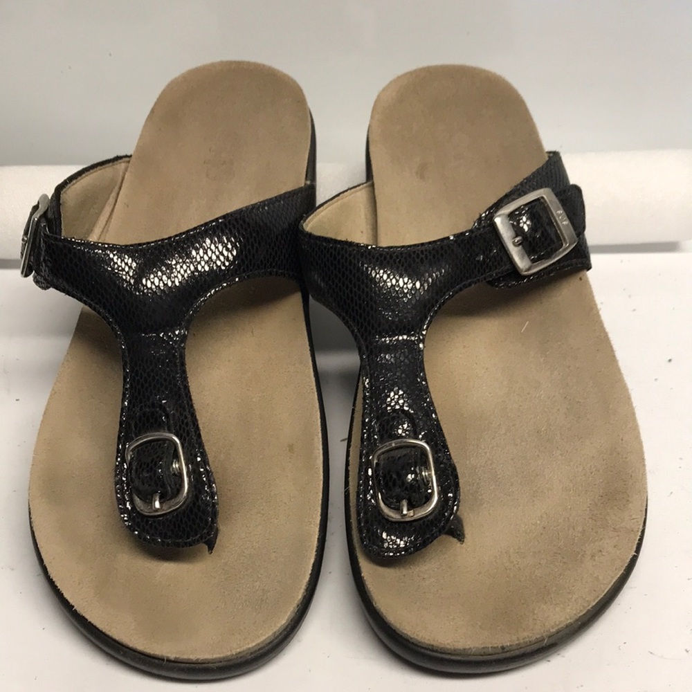 Sas Sanibel T-Strap Slide Sandals - Gem